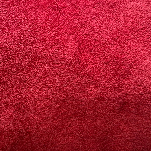 Pottery Barn | Bedding | Pottery Barn Red Velvet Velour Sheet Plush ...